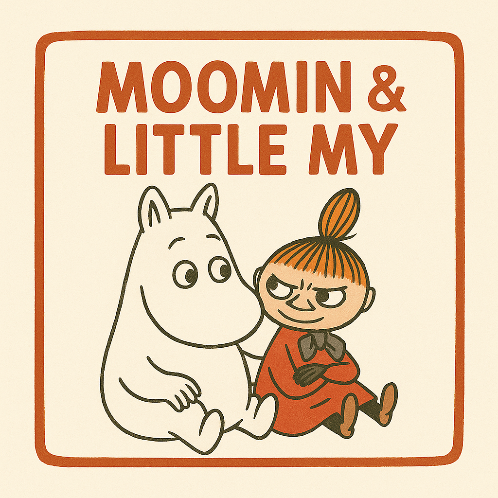 Moomin and Little My – Match-it